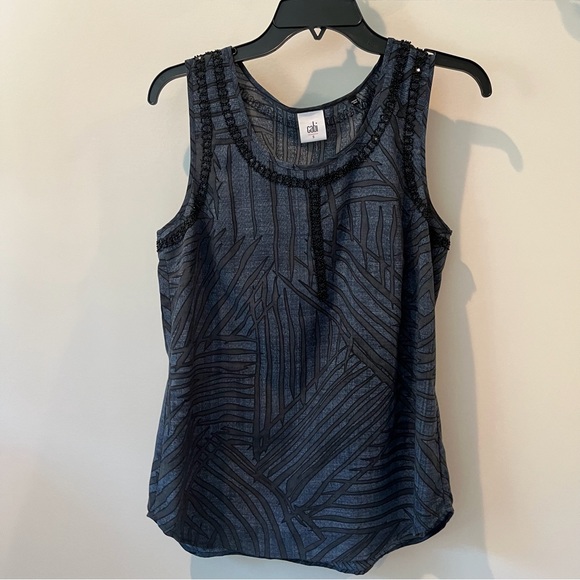 CAbi | Tops | Cabi Beaded Tank | Poshmark